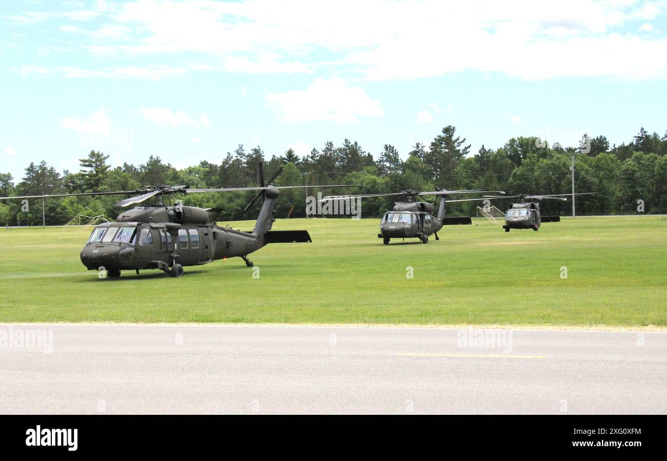 Aircrews with the Wisconsin National Guard’s 1st Battalion, 147th ...