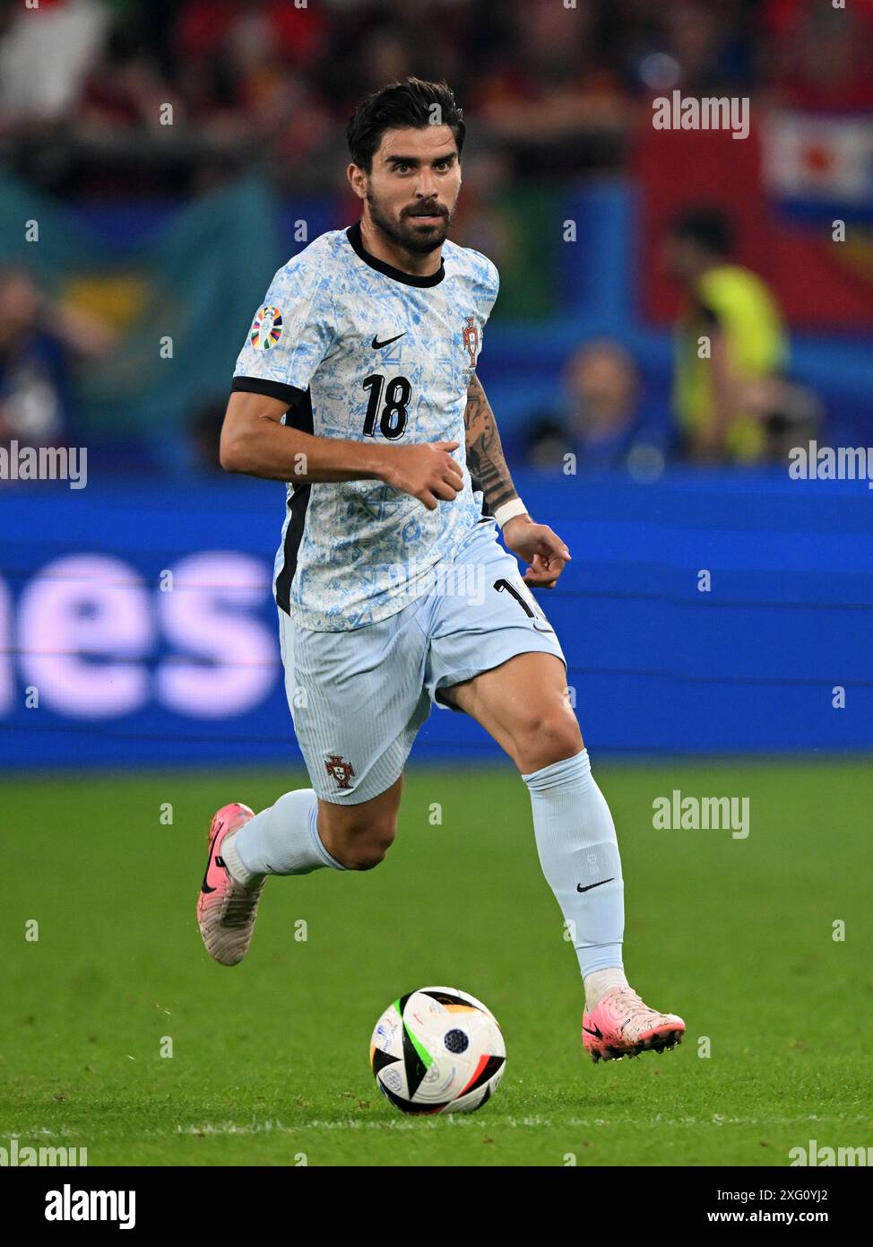 GELSENKIRCHEN - Ruben Neves of Portugal during the UEFA EURO 2024 group ...