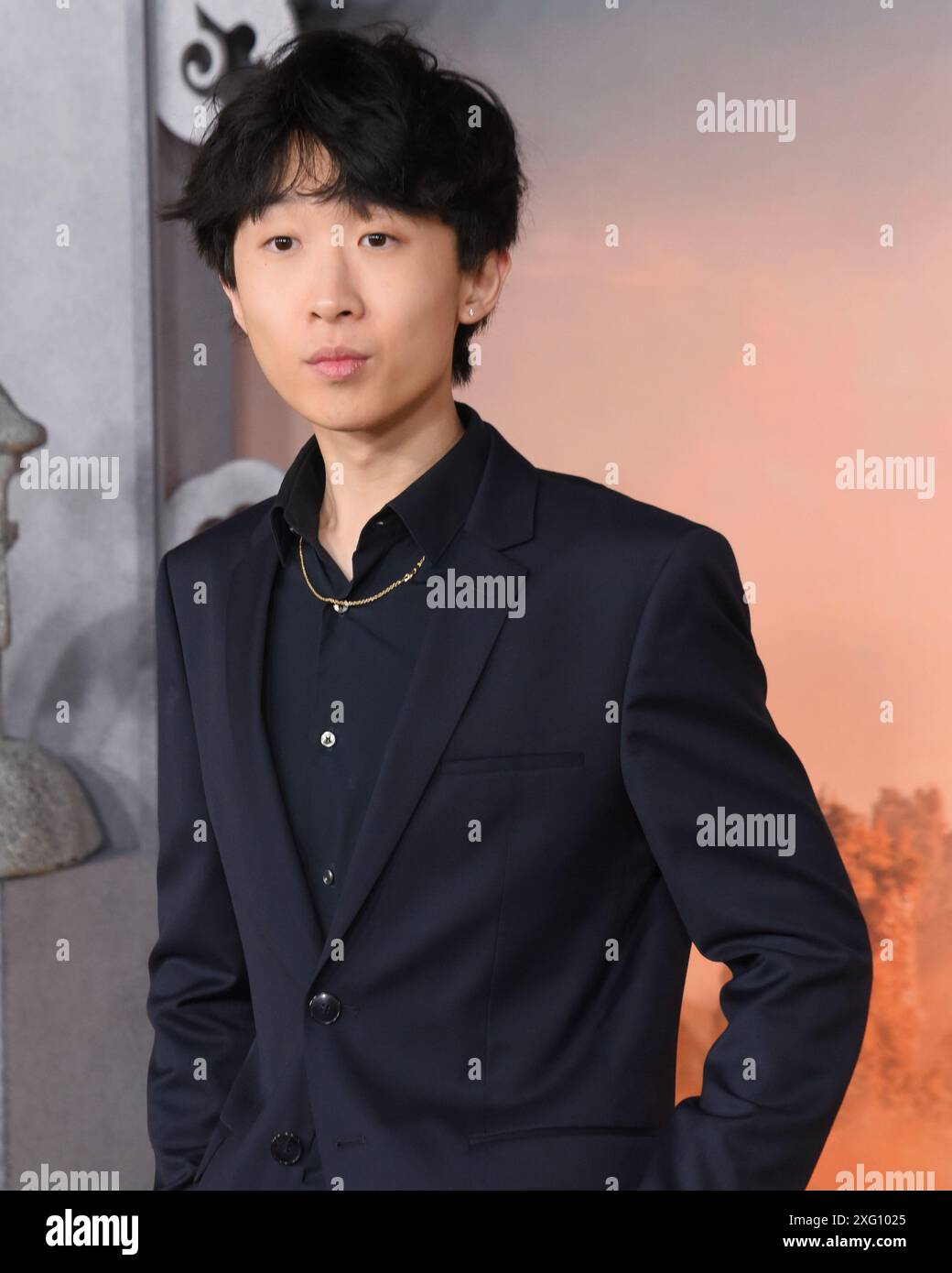 Hollywood, CA USA - February 15, 2024: Nathaniel Kong attends the ...