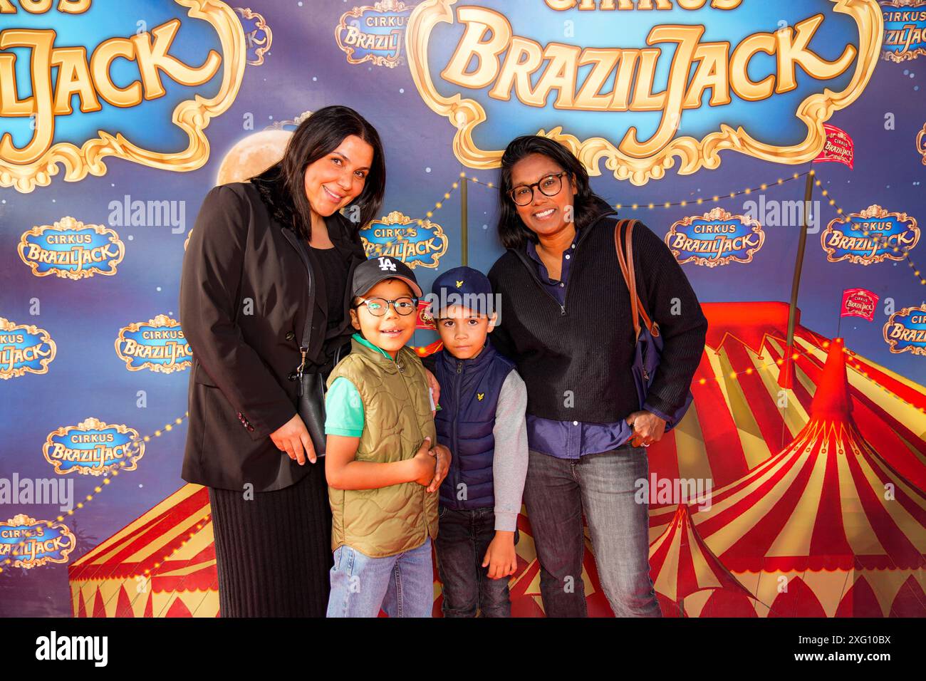 Stockholm, Jack Brazil Cirkus , Sweden, 07 5 2024, Premiere of the ...