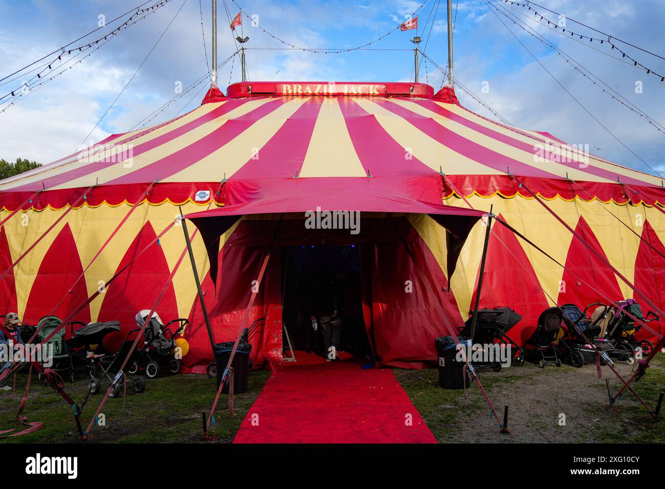 Stockholm, Jack Brazil Cirkus , Sweden, 07 5 2024, Premiere of the ...