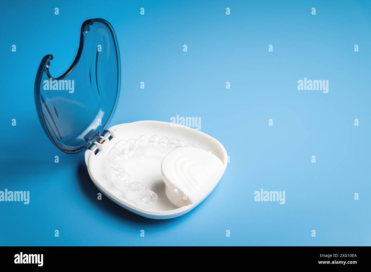 Orthodontic care, new invisible plastic aligners printed on a 3d ...