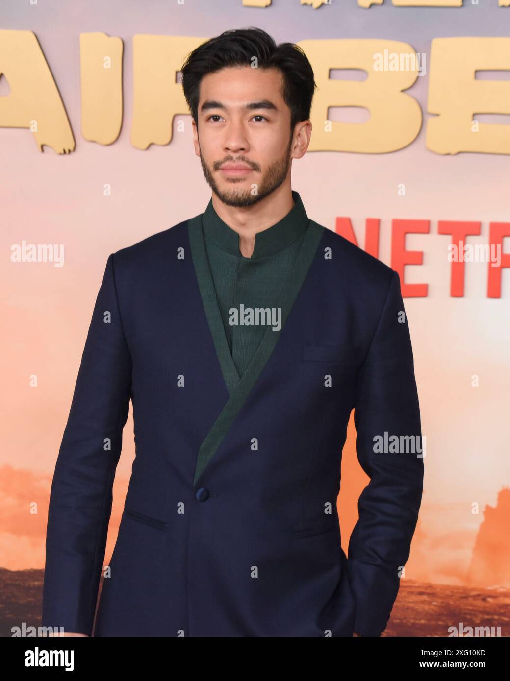 Hollywood, CA USA - February 15, 2024: Justin Chien attends the premiere of Netflix's Avatar The ...