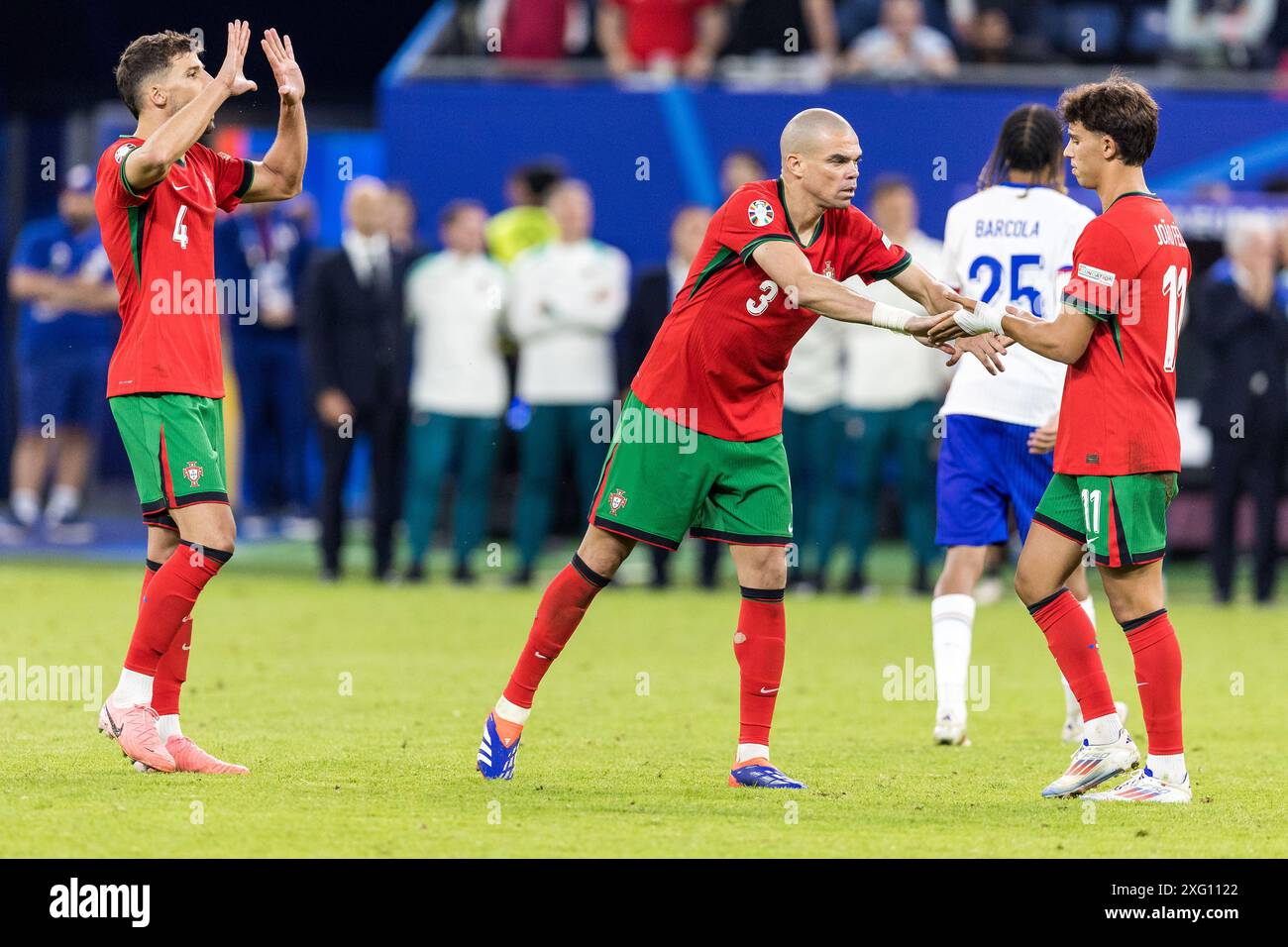 Volksparkstadion, Hamburg, Germany. 5th July, 2024. Euro 2024 Quarter ...