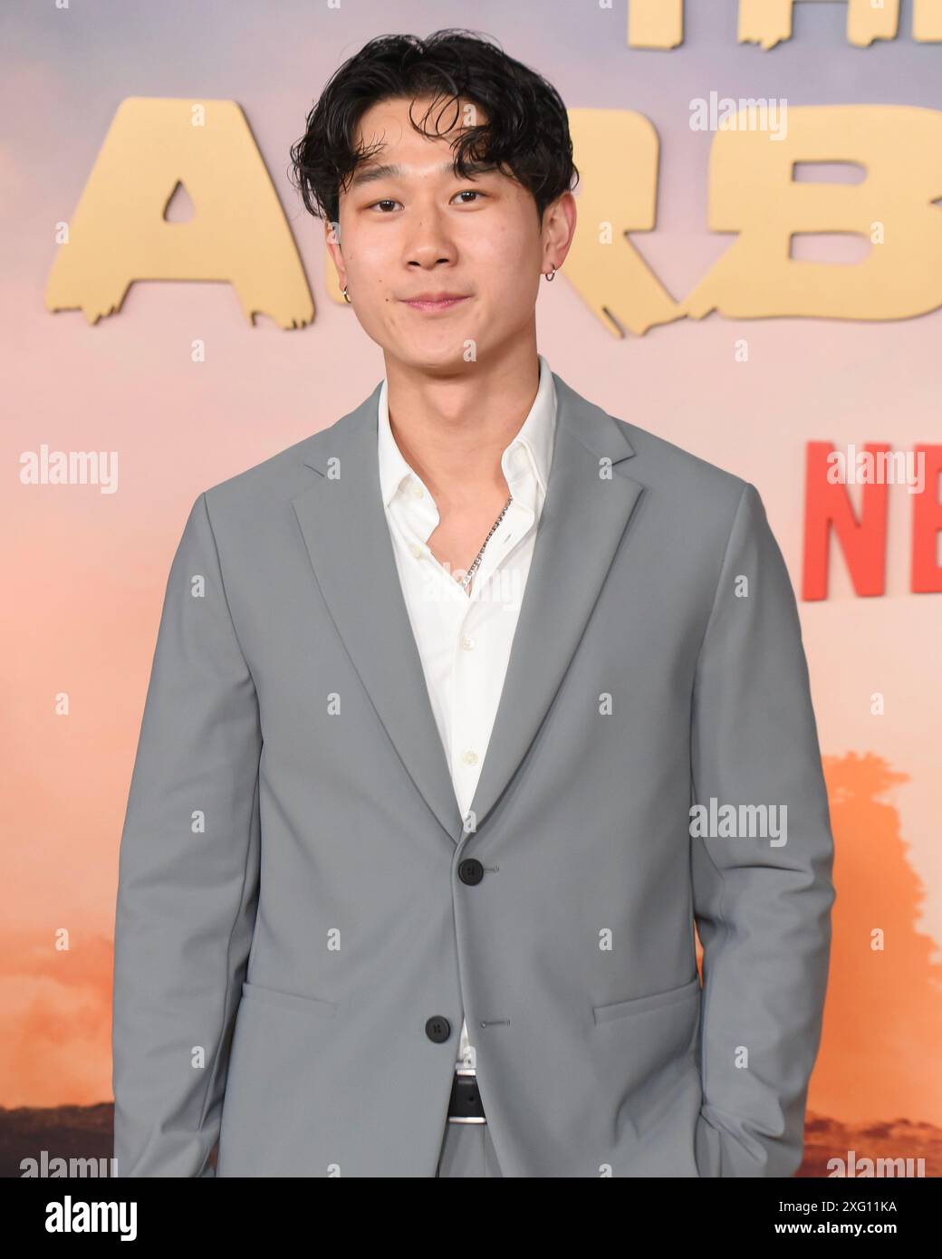 Hollywood, CA USA - February 15, 2024: Sam Song Li attends the premiere ...