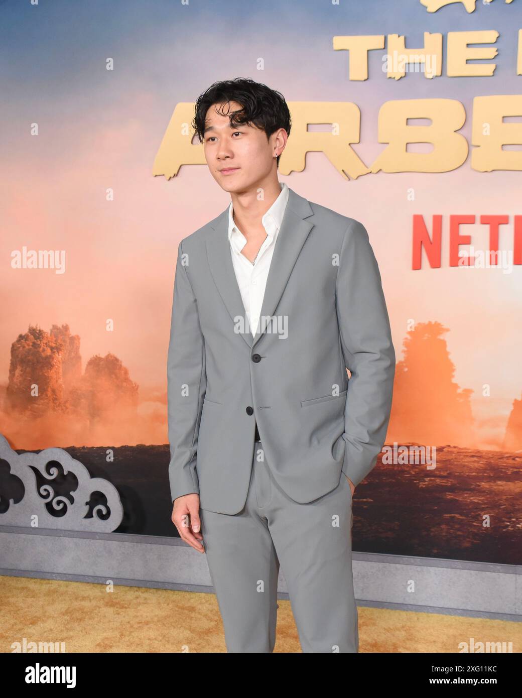 Hollywood, CA USA - February 15, 2024: Sam Song Li attends the premiere ...