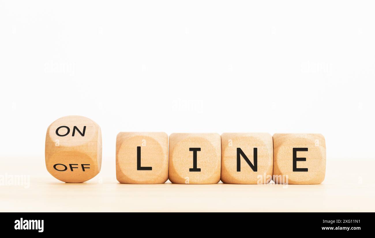 Online offline hi-res stock photography and images - Alamy