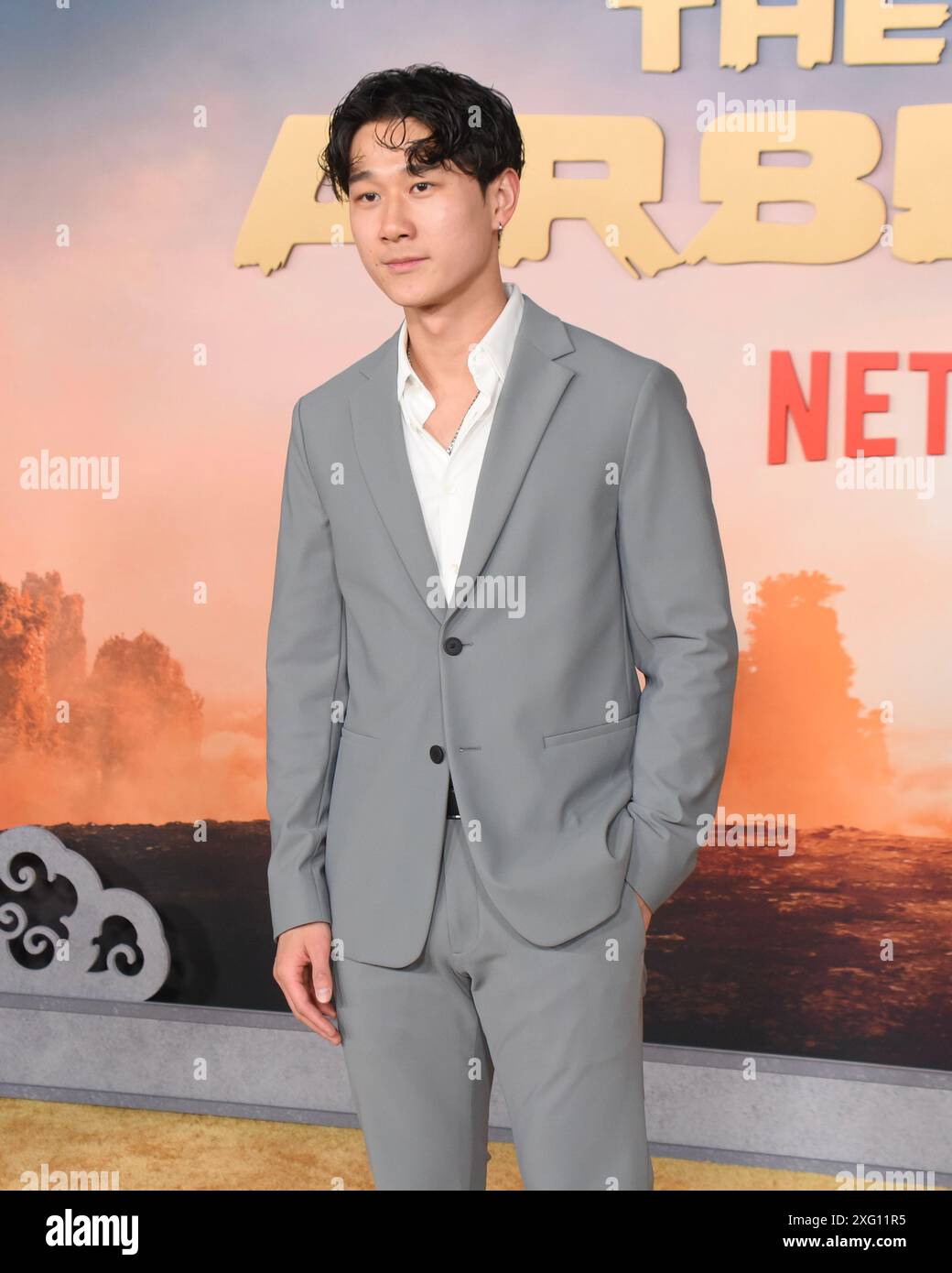 Hollywood, CA USA - February 15, 2024: Sam Song Li attends the premiere ...