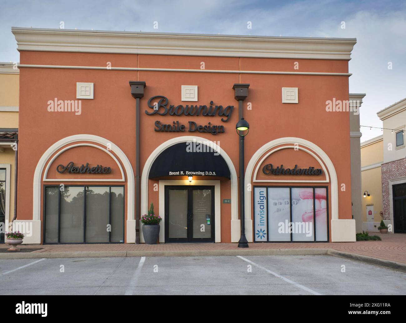 Houston, Texas USA 06-23-2024: Browning Smile Design dentist office ...