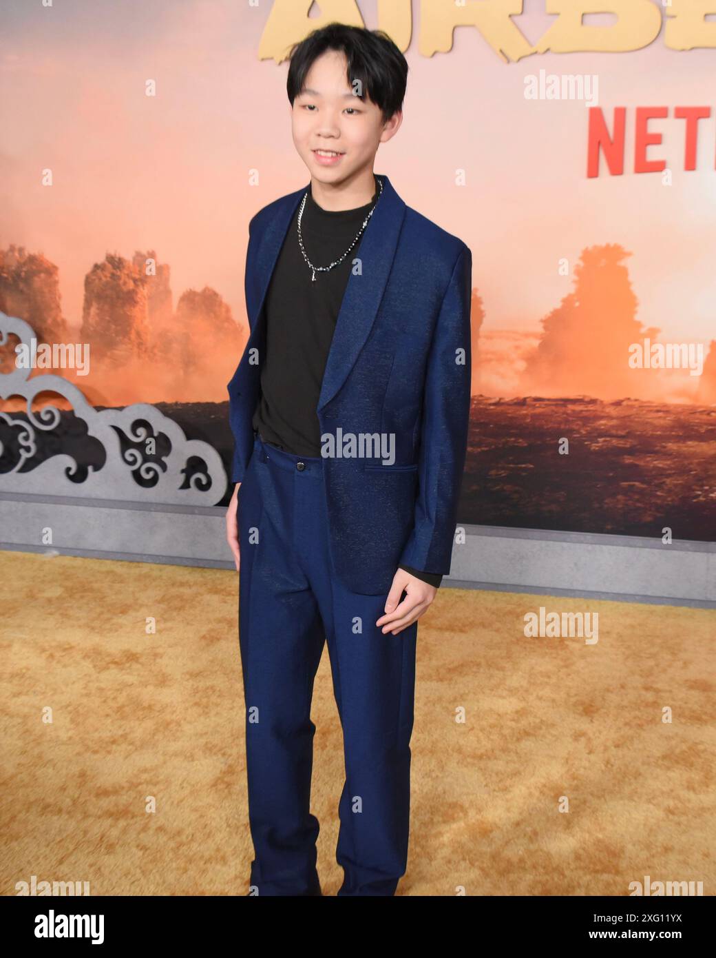 Hollywood, CA USA - February 15, 2024: Jayden Zhang attends the ...