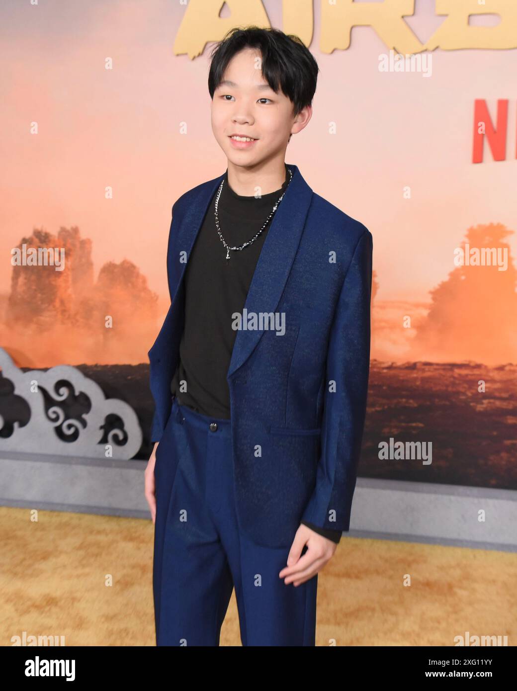 Hollywood, CA USA - February 15, 2024: Jayden Zhang attends the ...