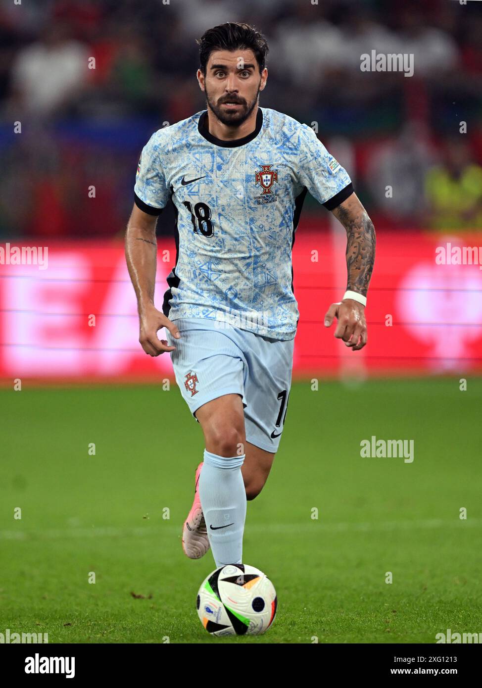 GELSENKIRCHEN - Ruben Neves of Portugal during the UEFA EURO 2024 group ...