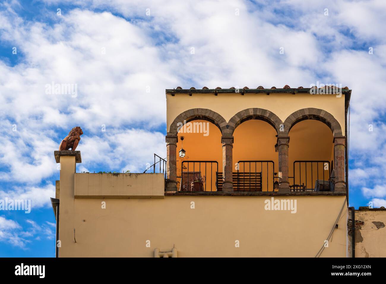 Historic architecture building terrace hi-res stock photography and ...