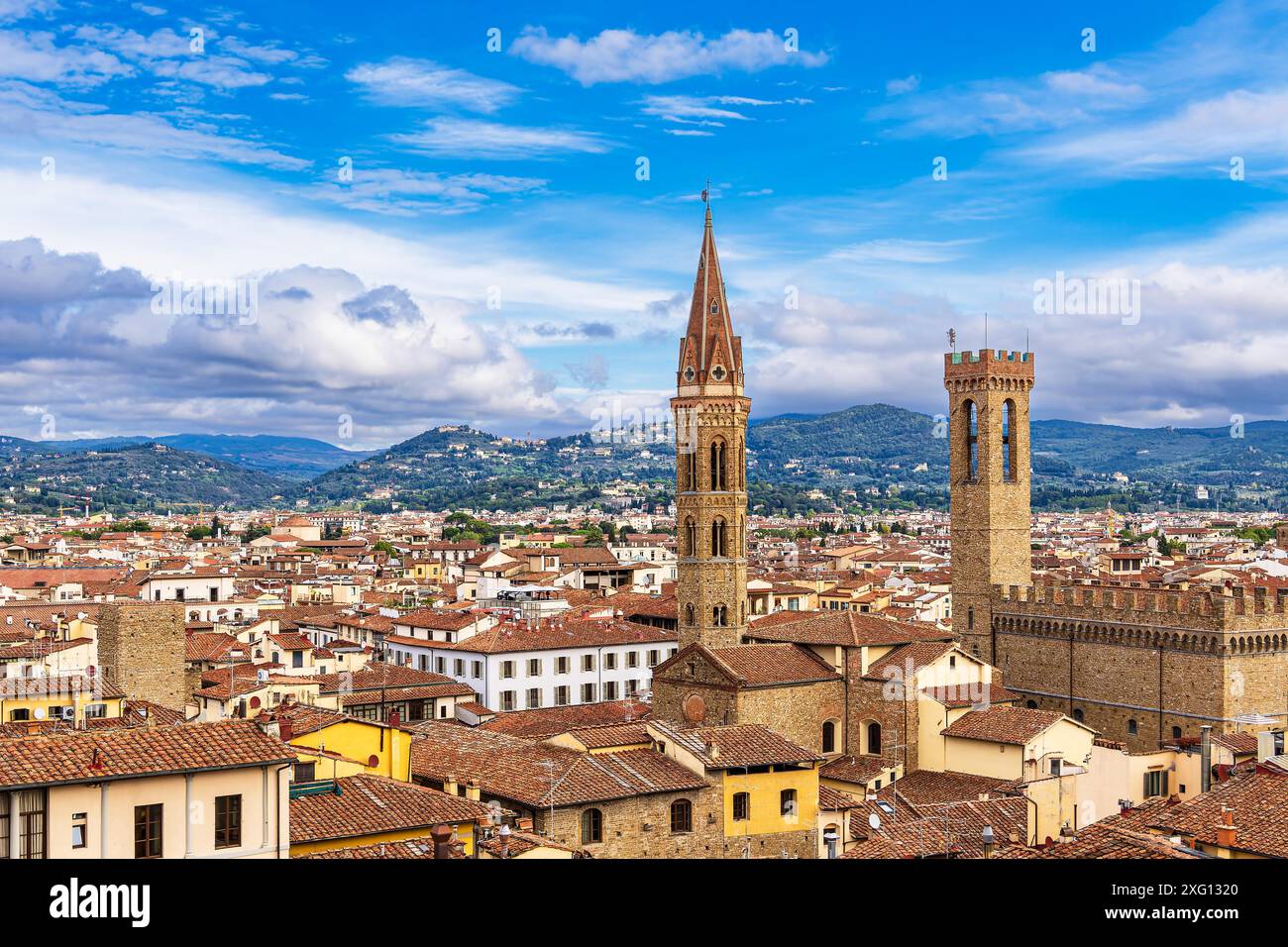 View of historic buildings in Florence, Italy Stock Photo - Alamy