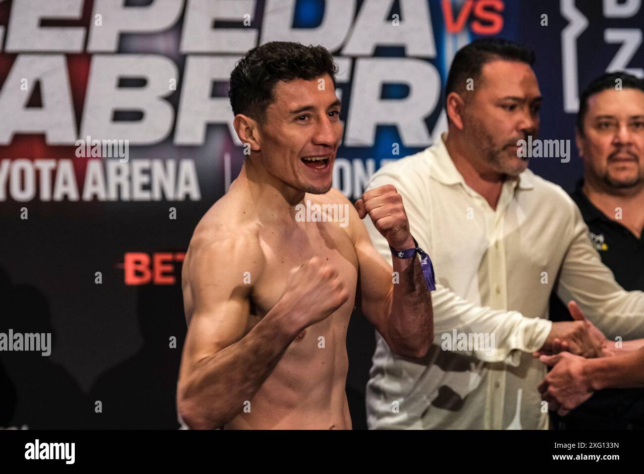 Ontario, California, USA. 5th July, 2024. Number one lightweight ...