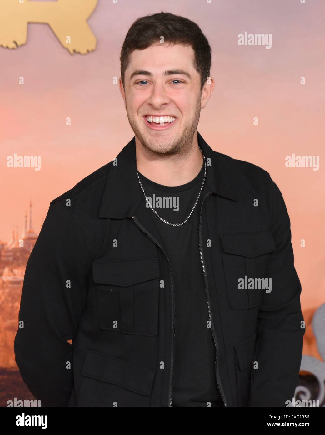 Hollywood, CA USA - February 15, 2024: Jaren Lewison attends the ...