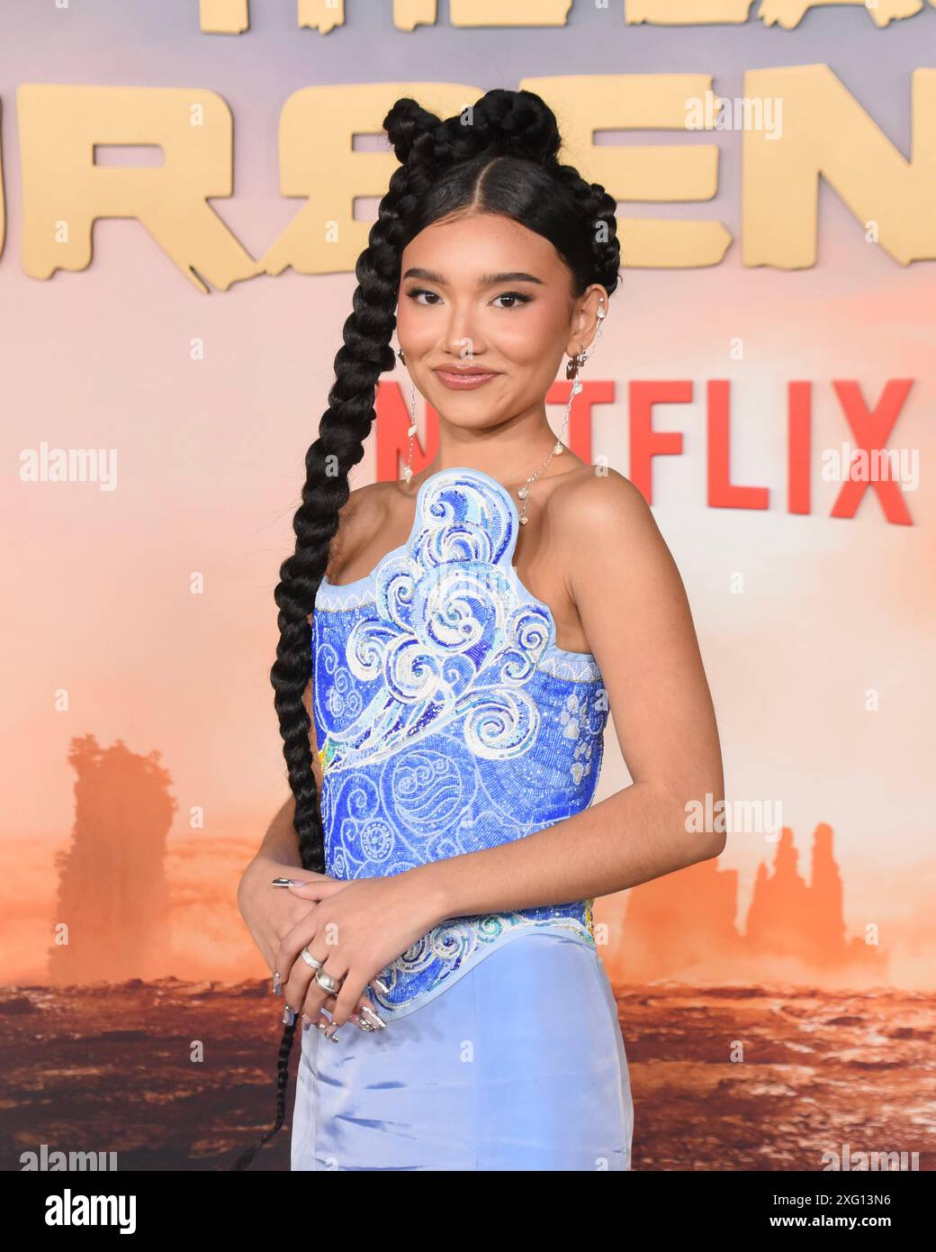 Hollywood, CA USA - February 15, 2024: Kiawentiio Tarbell attends the ...