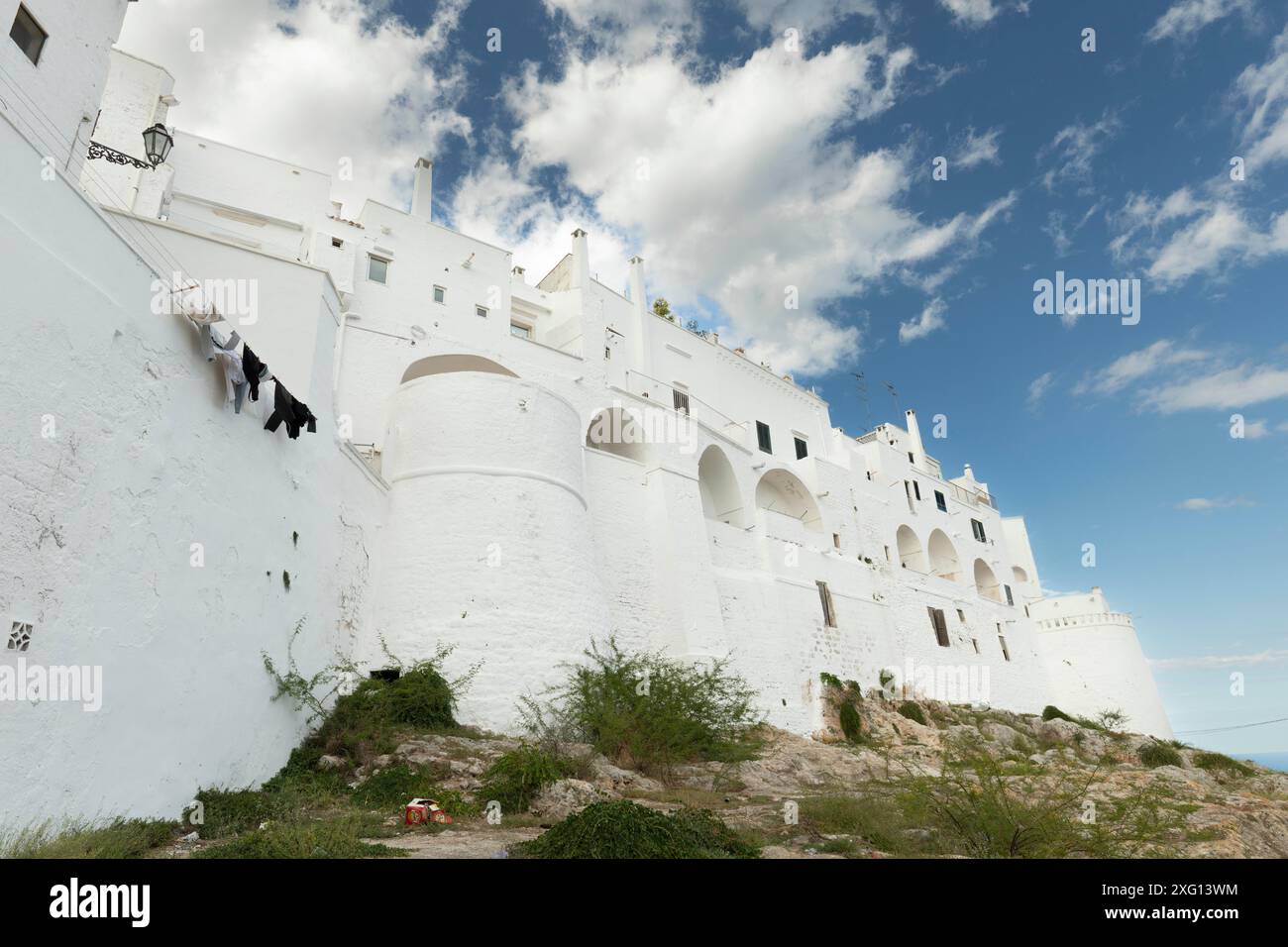 Ostuni defence wall hi-res stock photography and images - Alamy