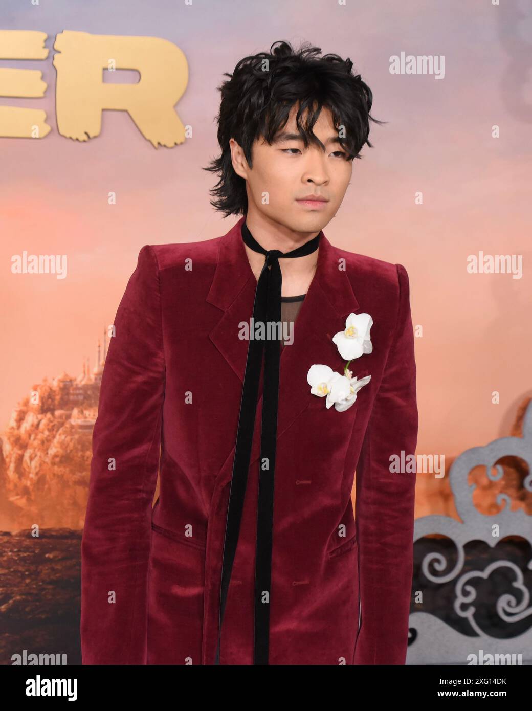 Hollywood, CA USA - February 15, 2024: Dallas Liu attends the premiere ...
