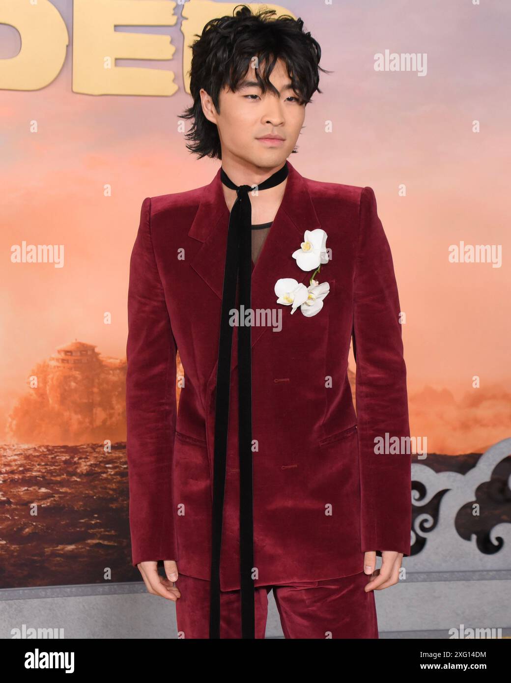 Hollywood, CA USA - February 15, 2024: Dallas Liu attends the premiere ...