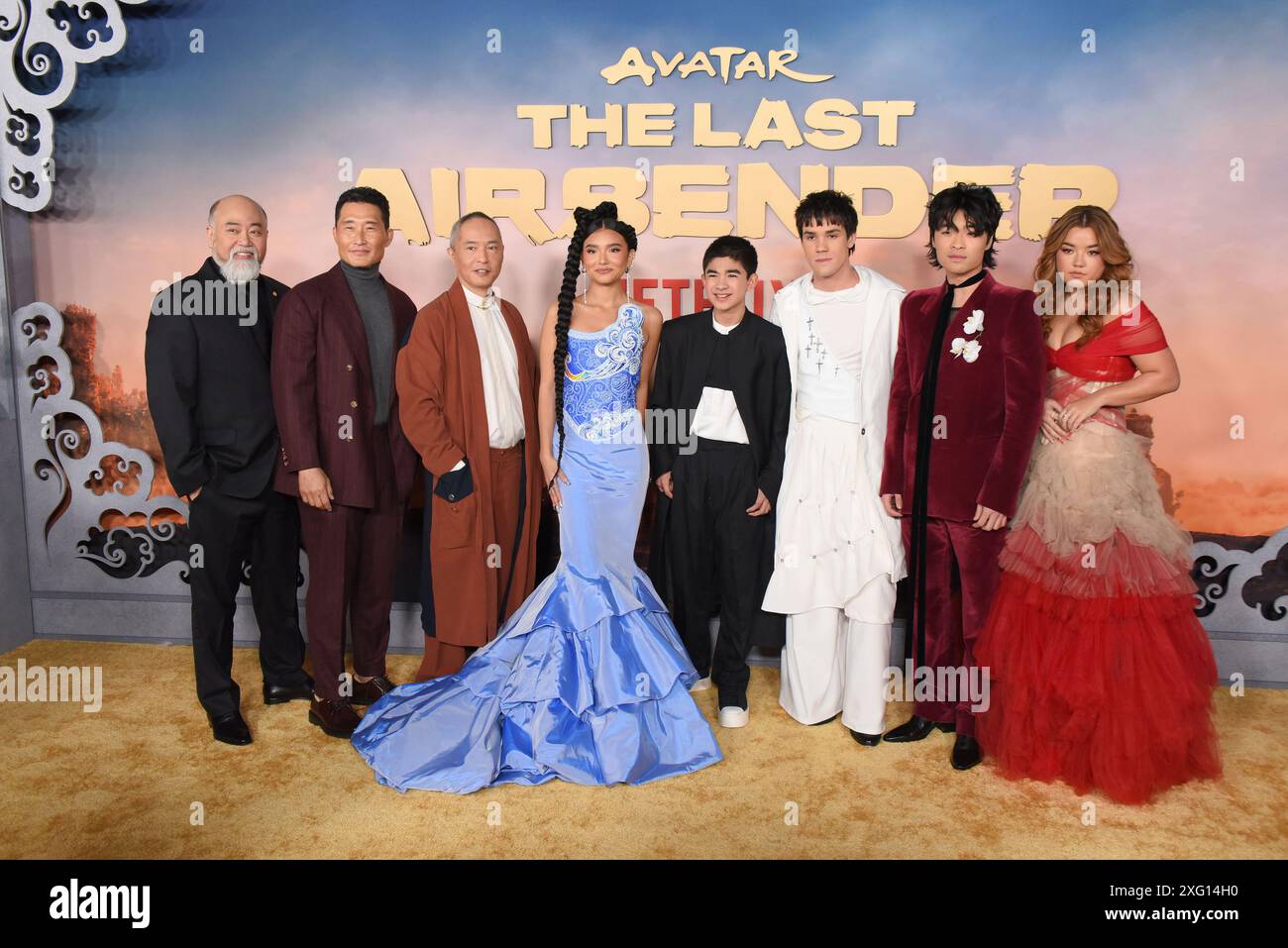 Hollywood, CA USA - February 15, 2024: Paul Sun-Hyung Lee, Daniel Dae ...