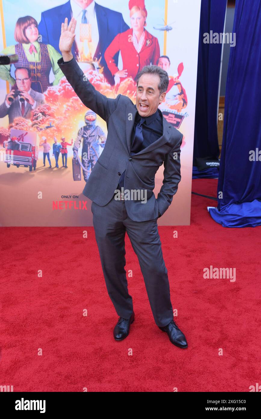 Hollywood, CA USA - April 30, 2024: Jerry Seinfeld attends the premiere ...