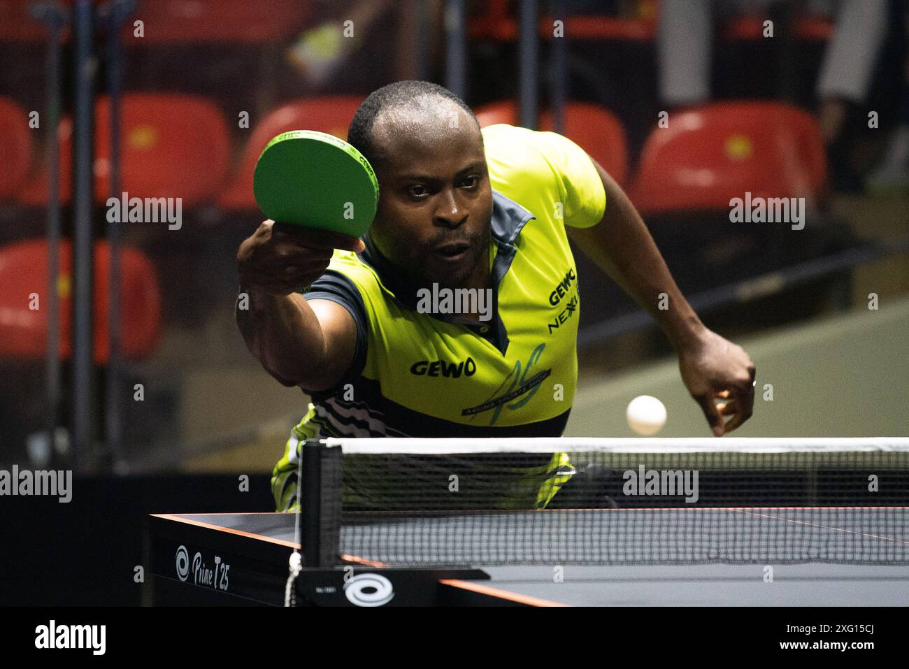 Bangkok, Thailand. 05th July, 2024. Quadri Aruna of Nigeria plays ...