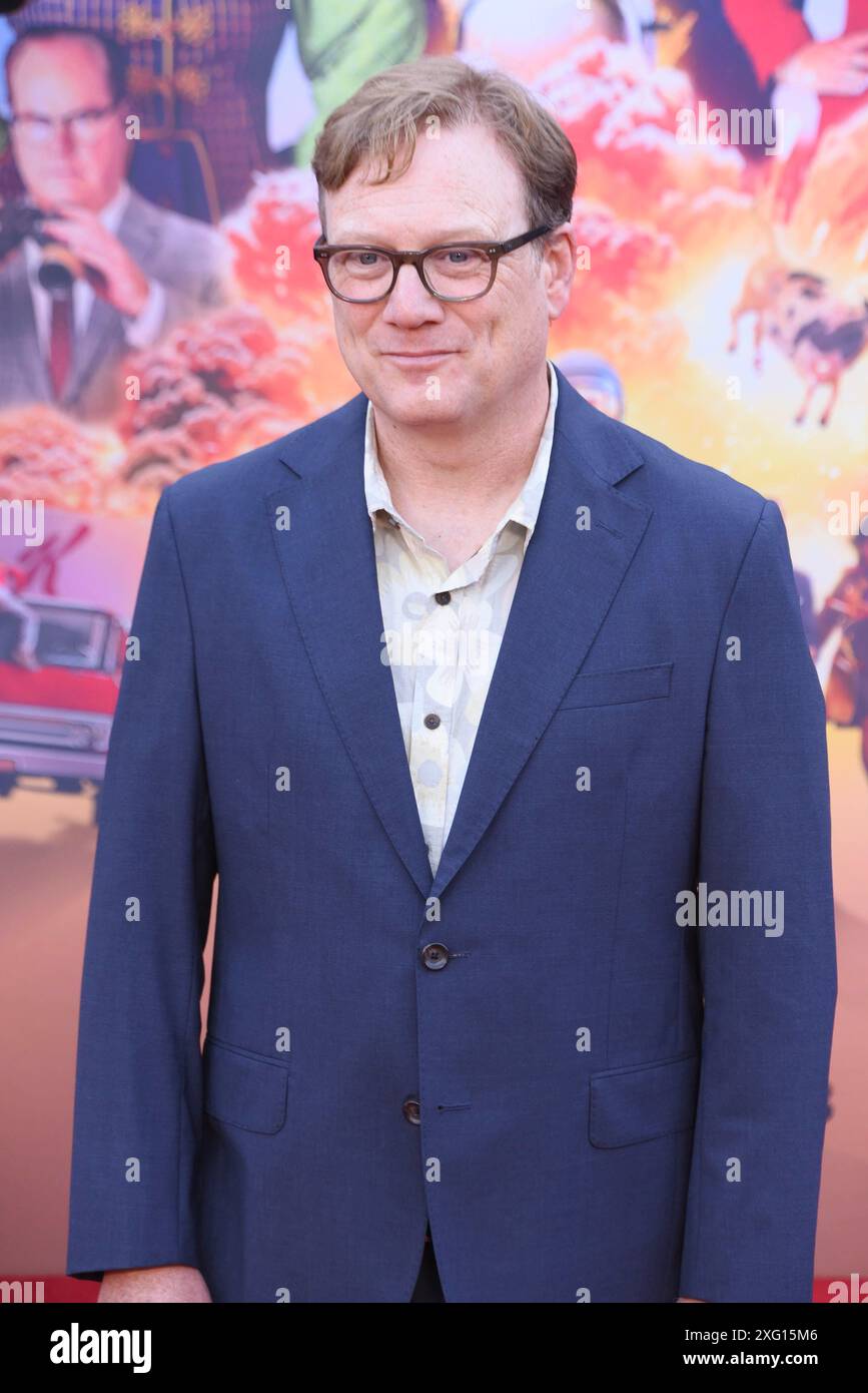 Hollywood, CA USA - April 30, 2024: Andrew Daly attends the premiere of ...