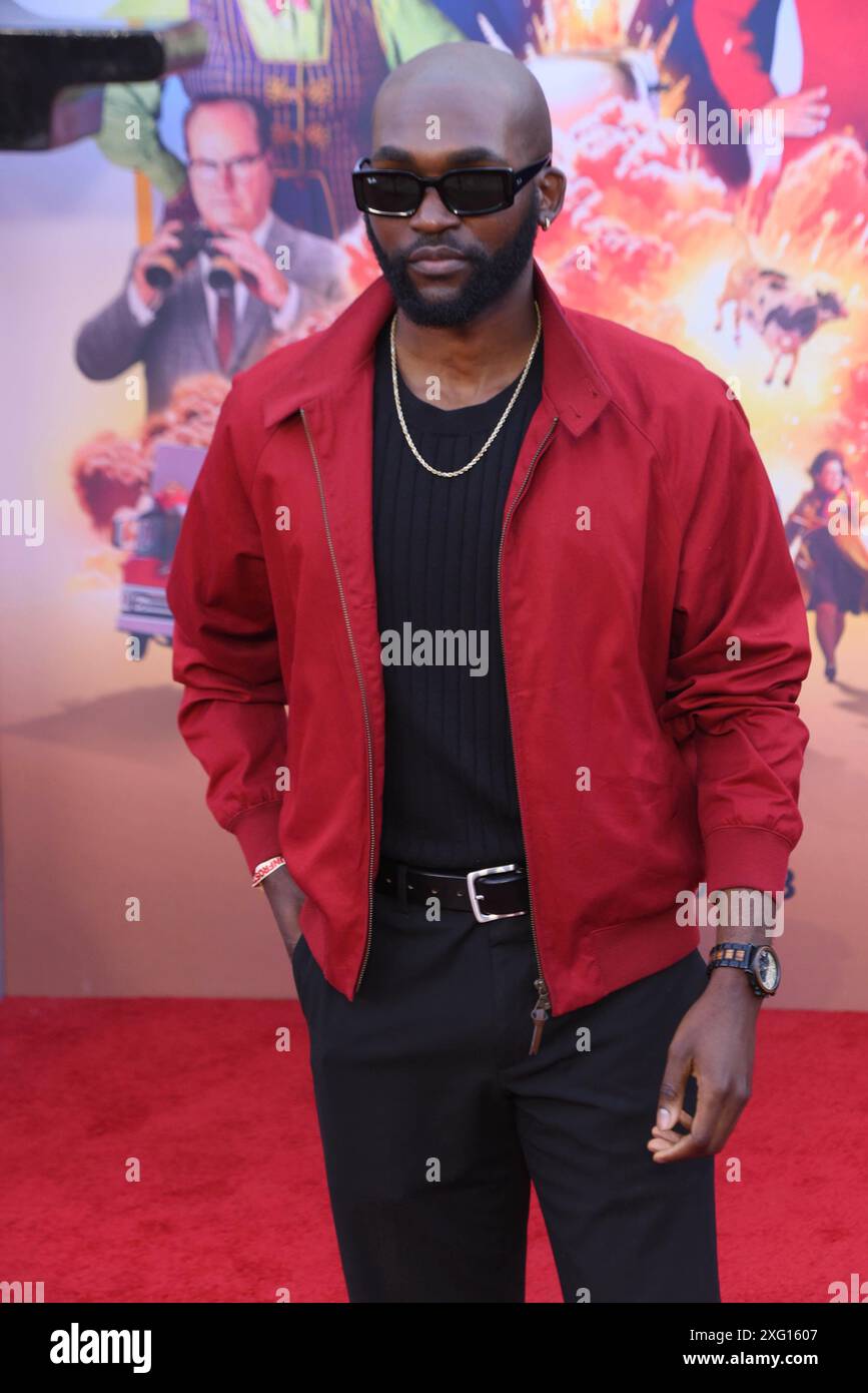 Hollywood, CA USA - April 30, 2024: Josh Otusanya attends the premiere ...