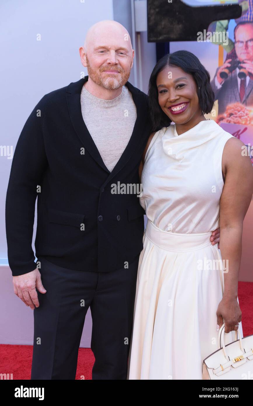 Hollywood, CA USA - April 30, 2024: Bill Burr, Nia Renee Hill attends the premiere of Netflix's ...