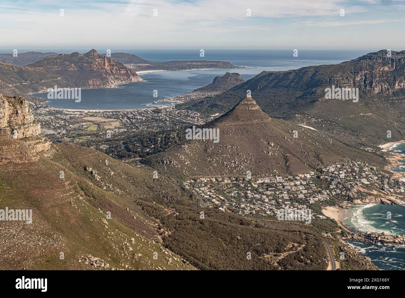 Helicopter view hout bay hi-res stock photography and images - Alamy