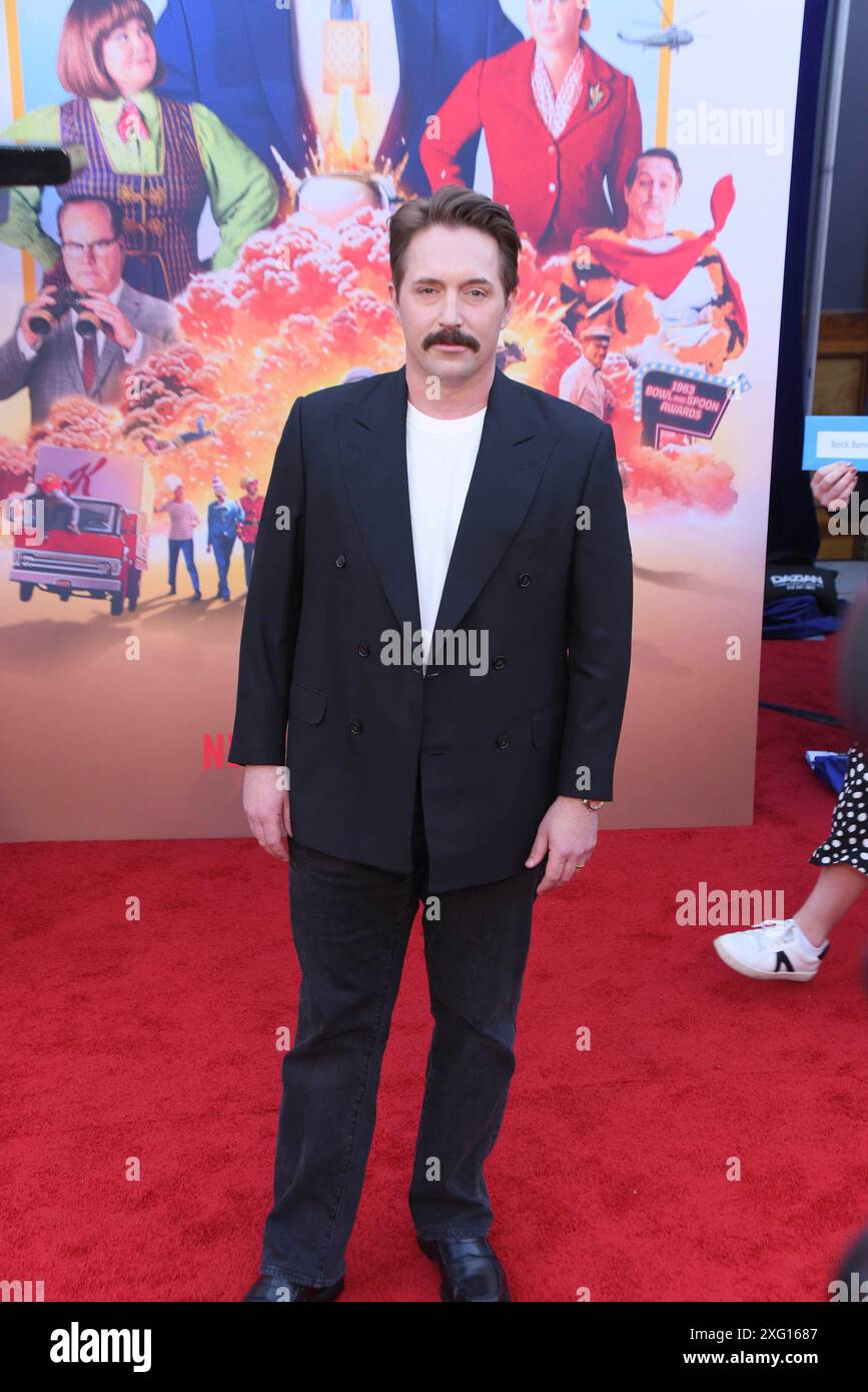 Hollywood, CA USA - April 30, 2024: Beck Bennett attends the premiere ...