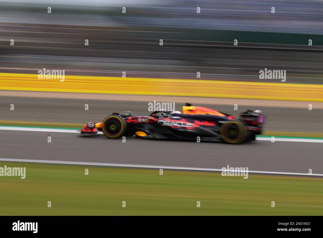 Silverstone, UK. 05th July 2024. Max Verstappen of Oracle Red Bull ...
