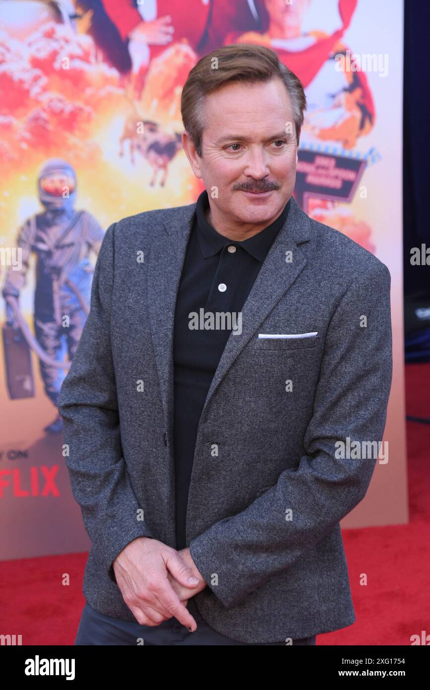 Hollywood, CA USA - April 30, 2024: Thomas Lennon attends the premiere of Netflix's Unfrosted ...