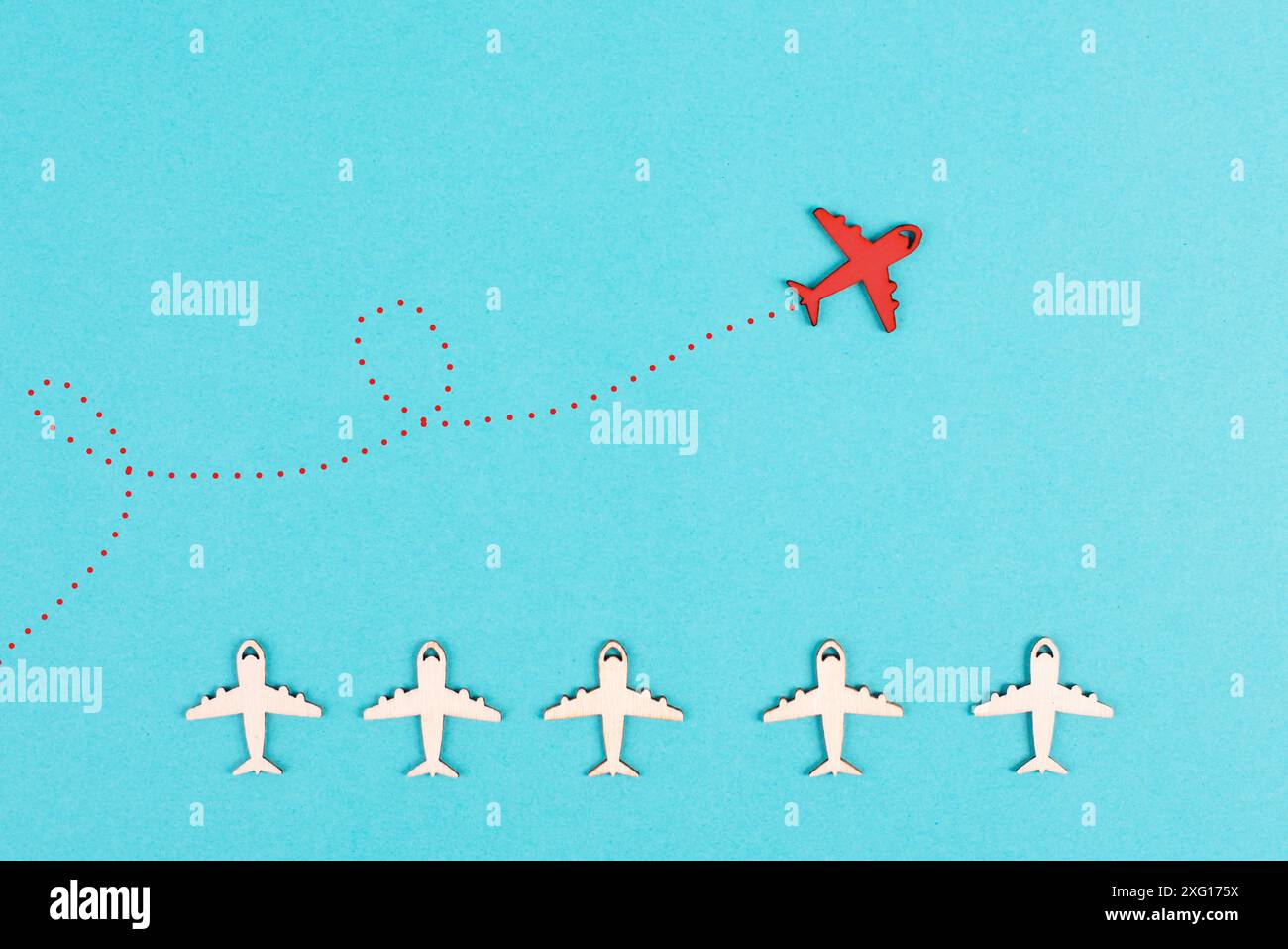 Business leadership concept airplanes hi-res stock photography and ...