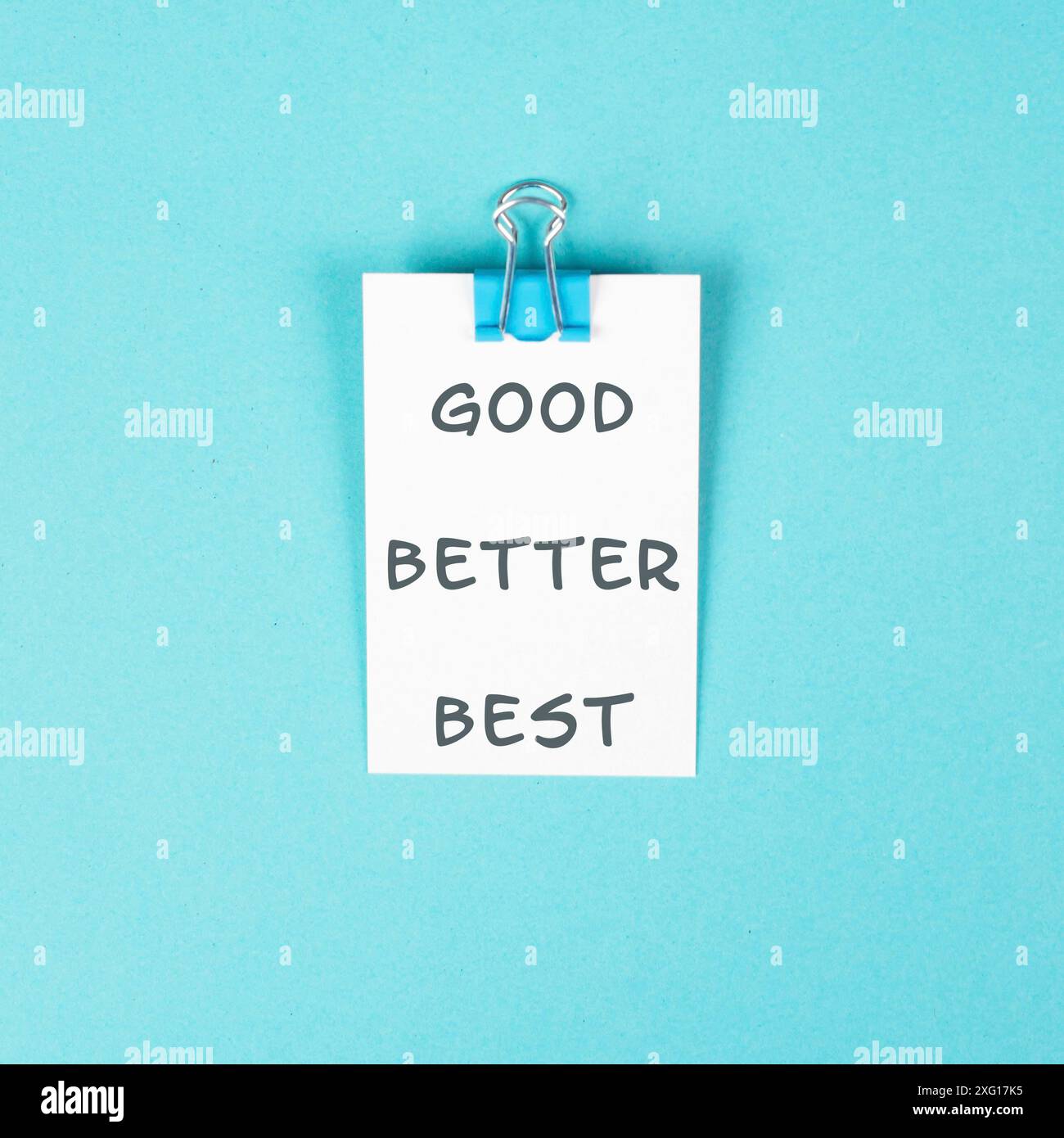 Good, better and best concept, step by step improving skills, education ...