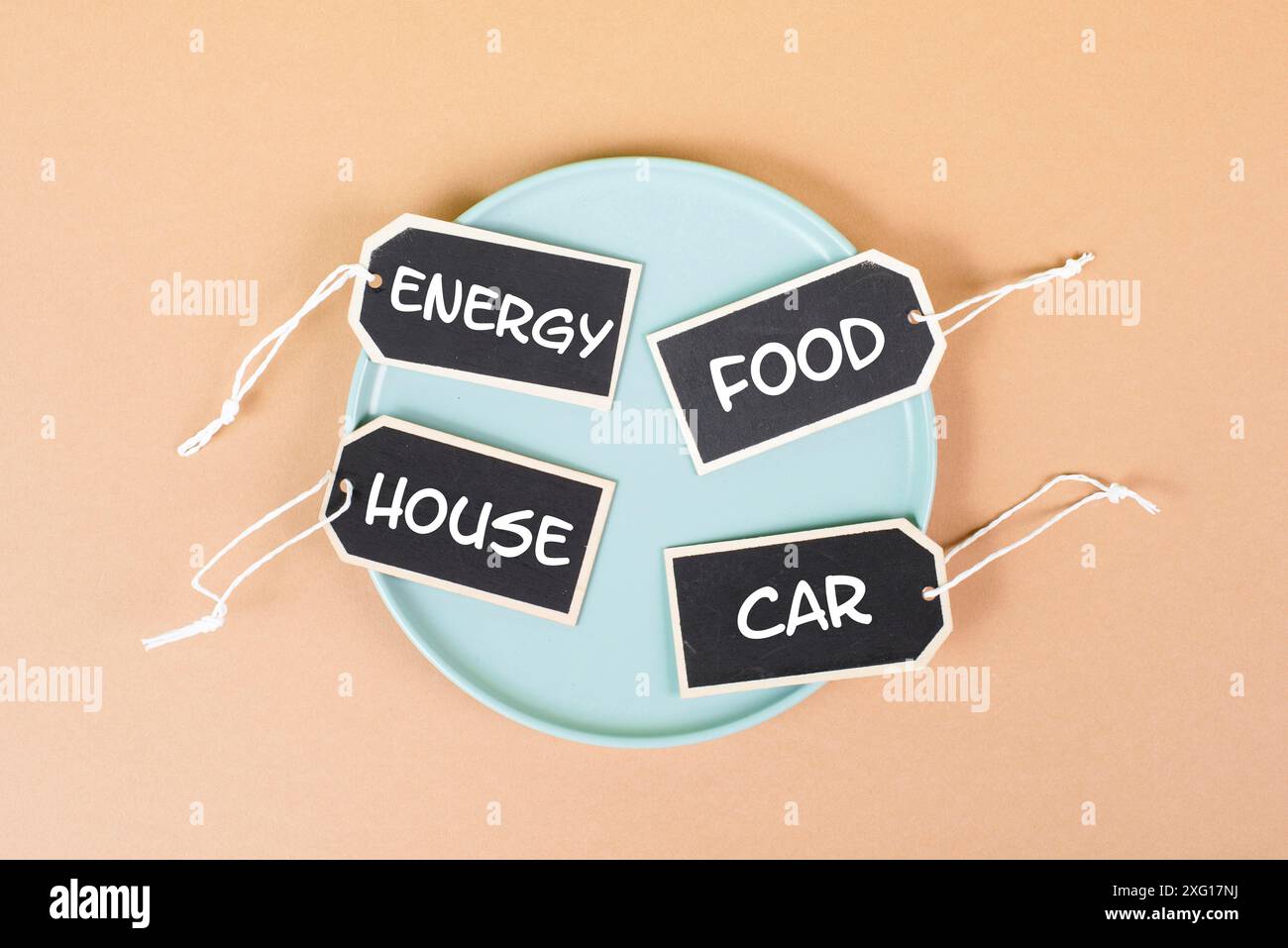 Global increasing prices, high living expenses, food, house, car and ...