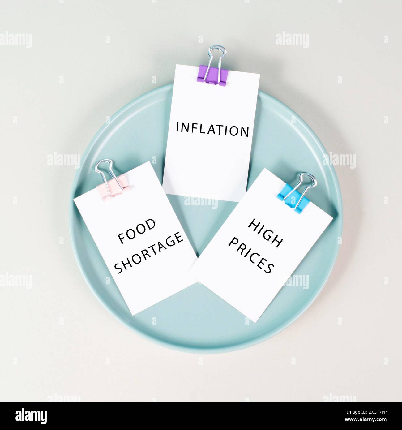Food price messages hi-res stock photography and images - Alamy
