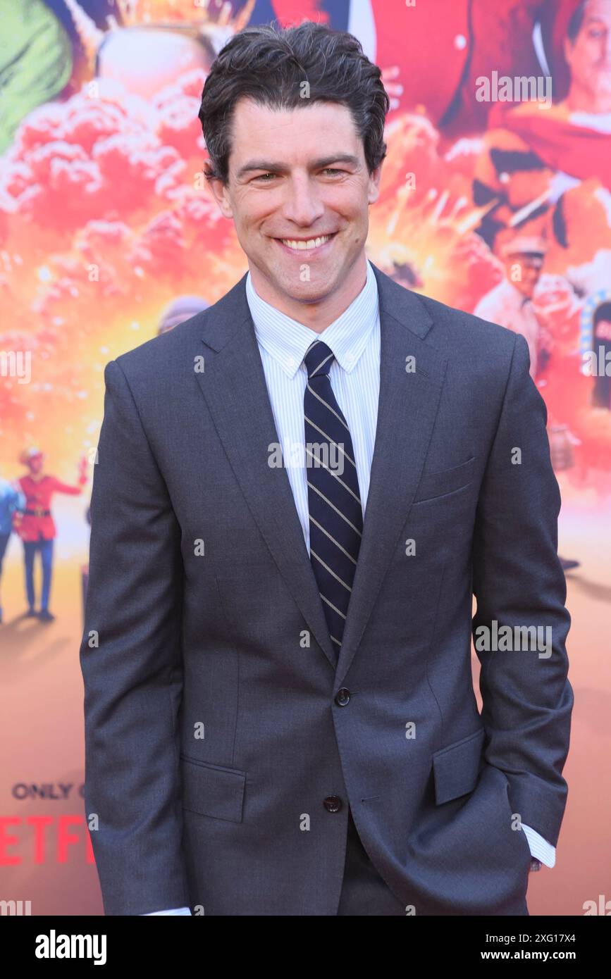 Hollywood, CA USA - April 30, 2024: Max Greenfield attends the premiere ...