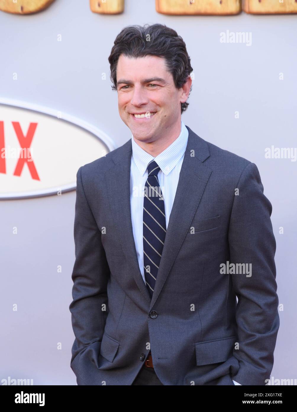 Hollywood, CA USA - April 30, 2024: Max Greenfield attends the premiere ...