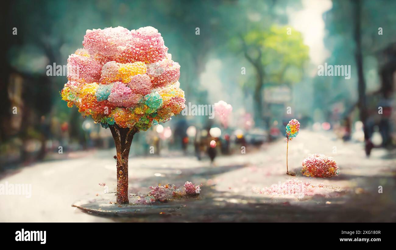 Lollipop tree hi-res stock photography and images - Alamy