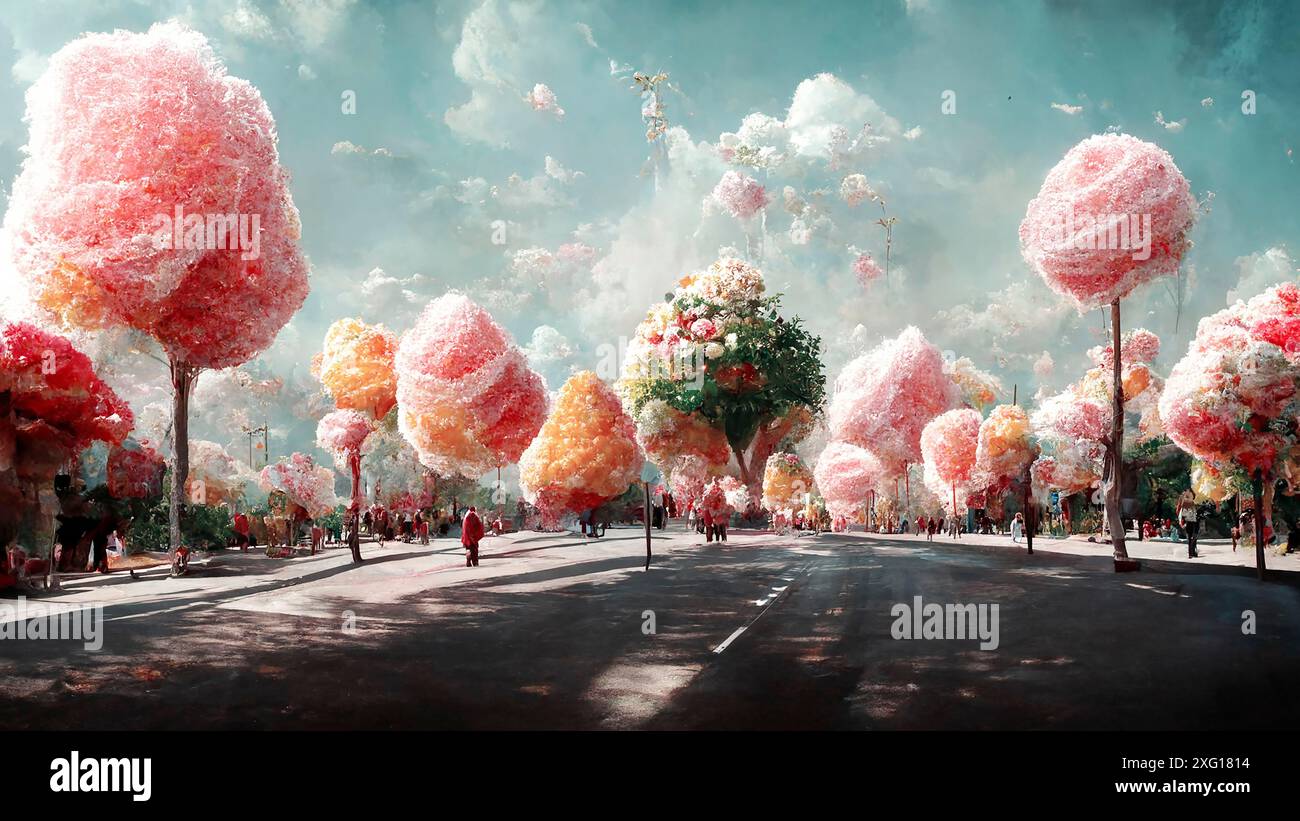 Lollipop tree hi-res stock photography and images - Alamy