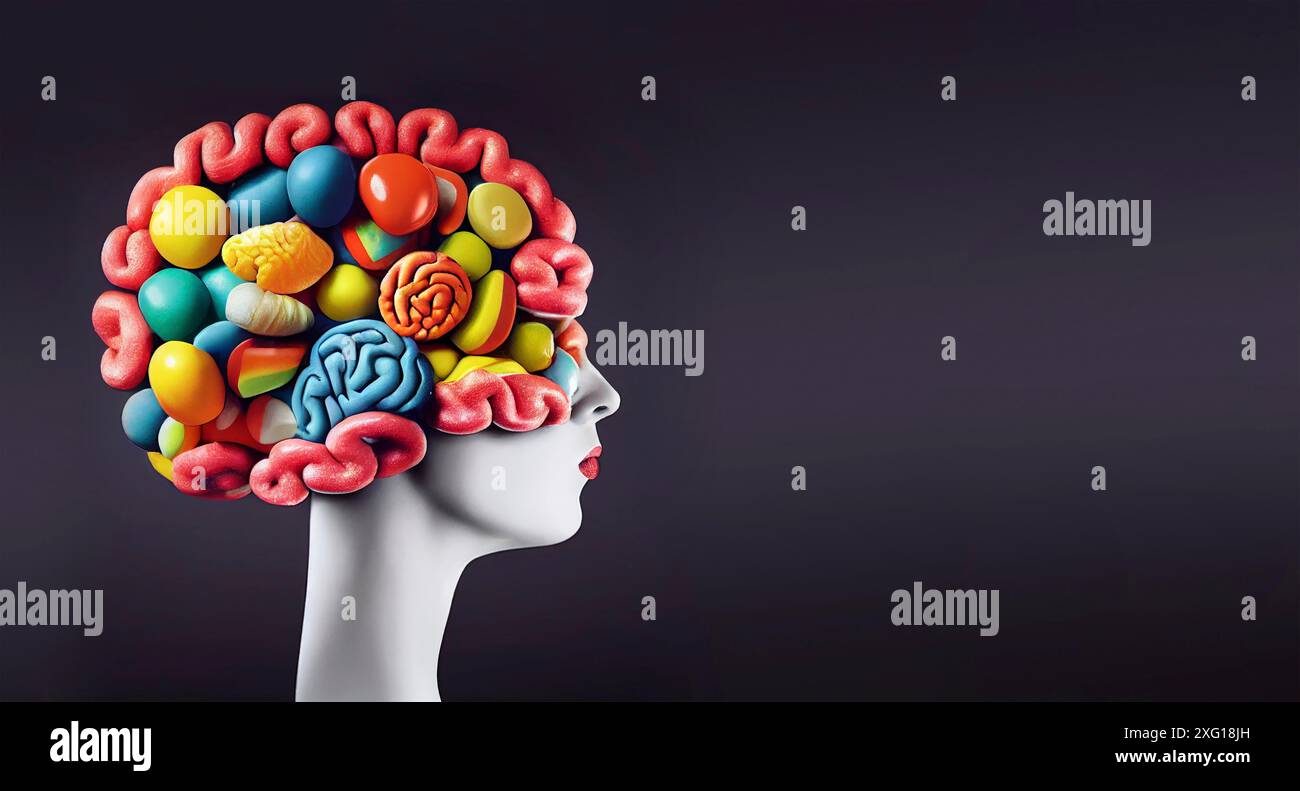 Unhealthy brain hi-res stock photography and images - Alamy