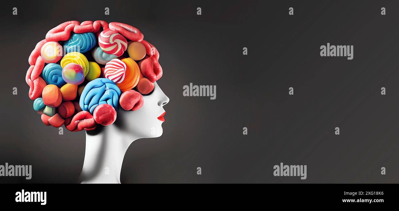 Unhealthy brain hi-res stock photography and images - Alamy