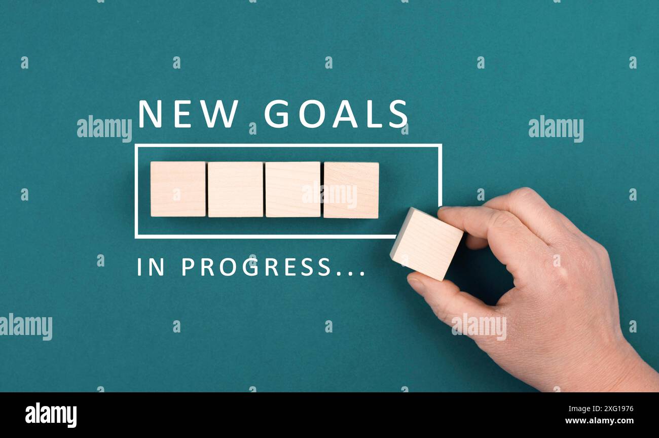 New goals in progress, founding a start up, aiming for success ...