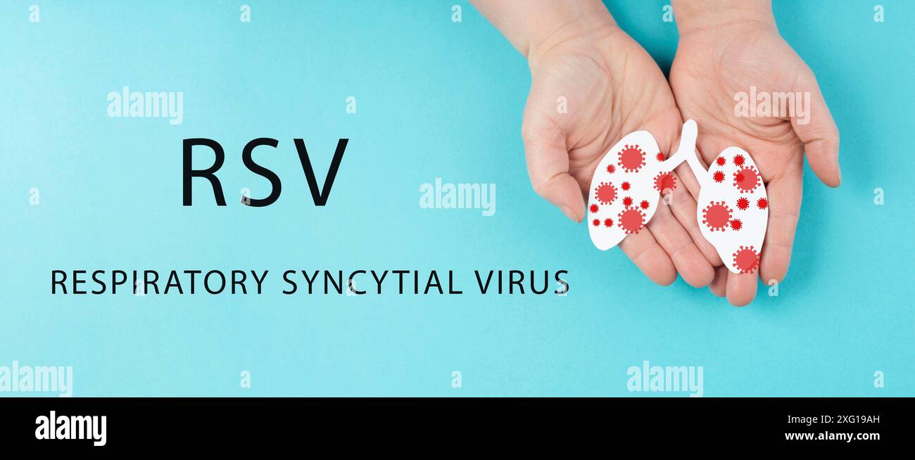 RSV, respiratory syncytial virus, human orthopneumovirus, contagious ...