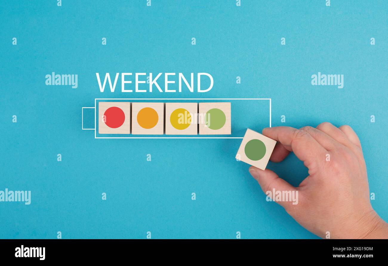 Weekend loading, recover and relax form working week, planning a trip ...