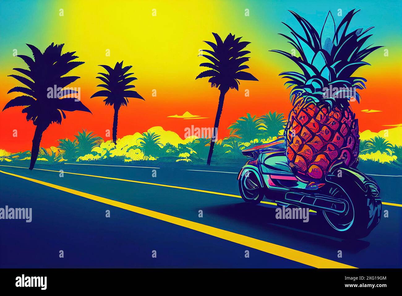 80s retrowave hi-res stock photography and images - Alamy