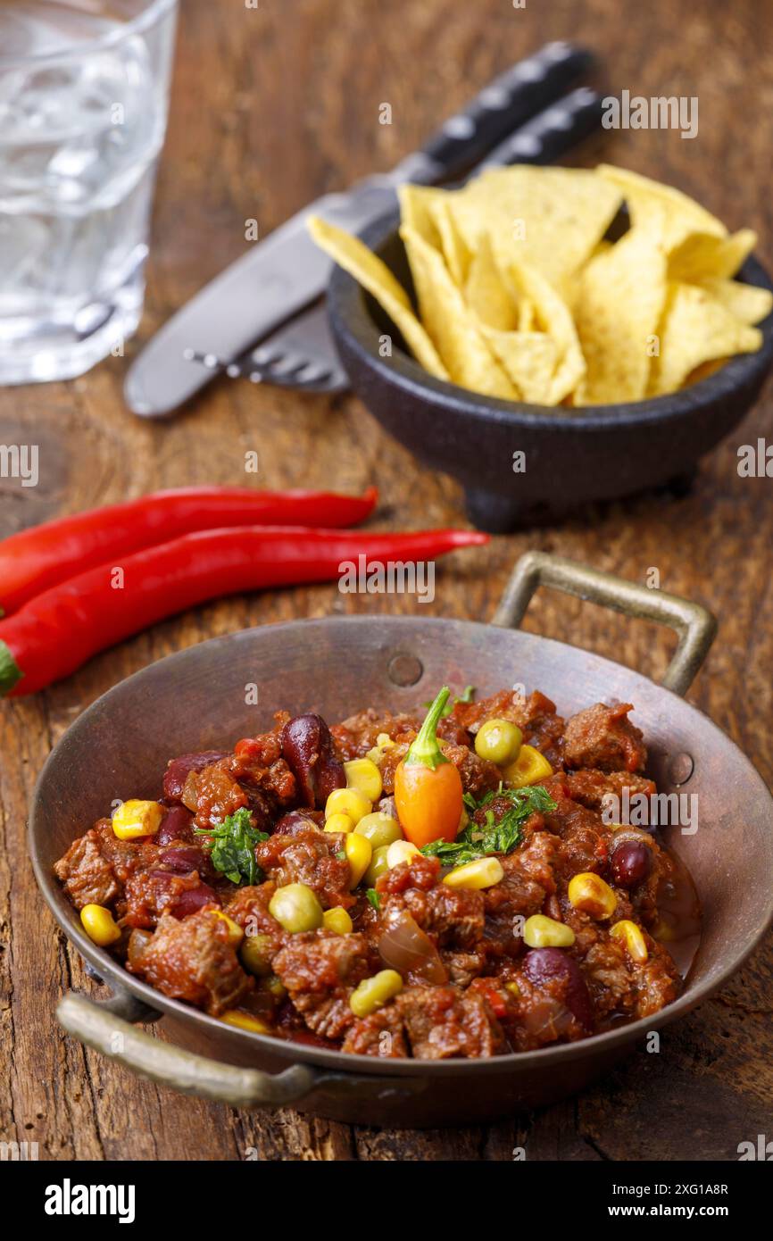 Chilli con carne on hi-res stock photography and images - Alamy