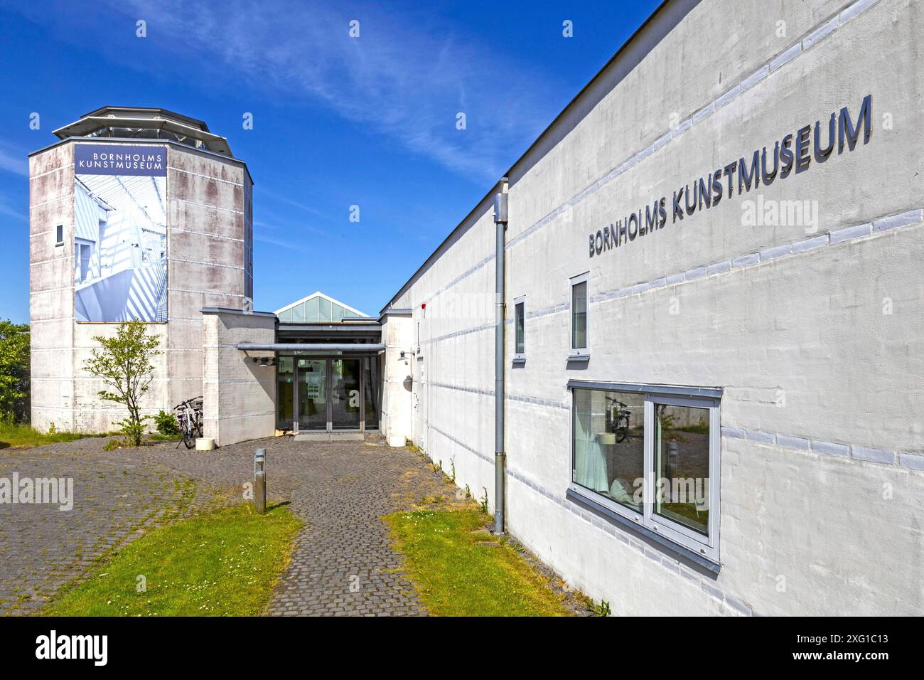 Bornholm Art Museum, Gudhjem, Baltic Sea island of Bornholm, Denmark ...